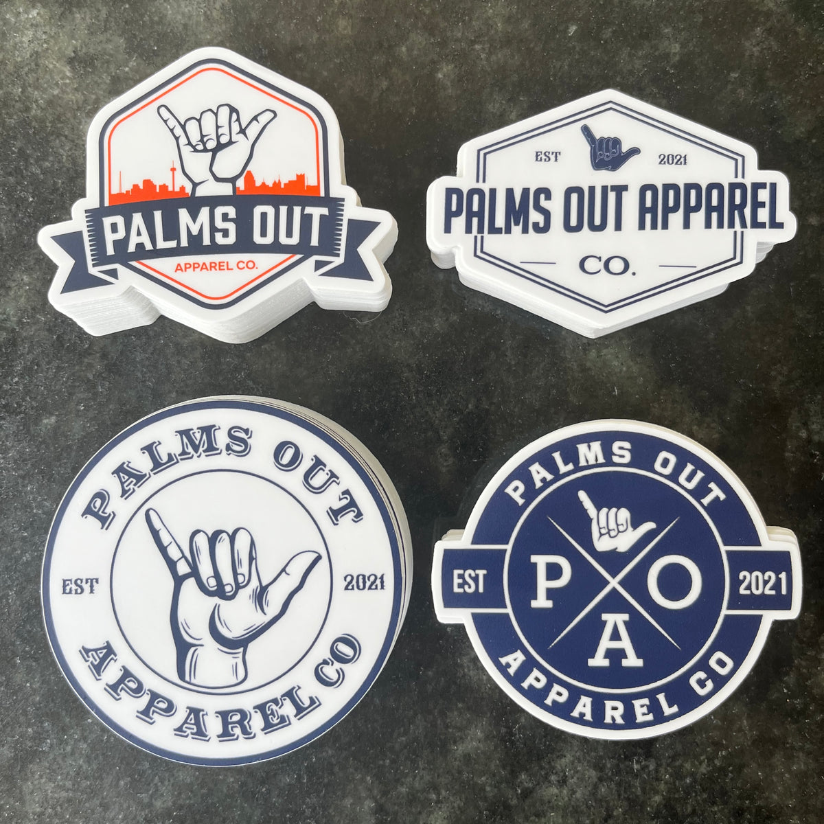 Sticker Pack - Palms Out Apparel – Palms Out Apparel